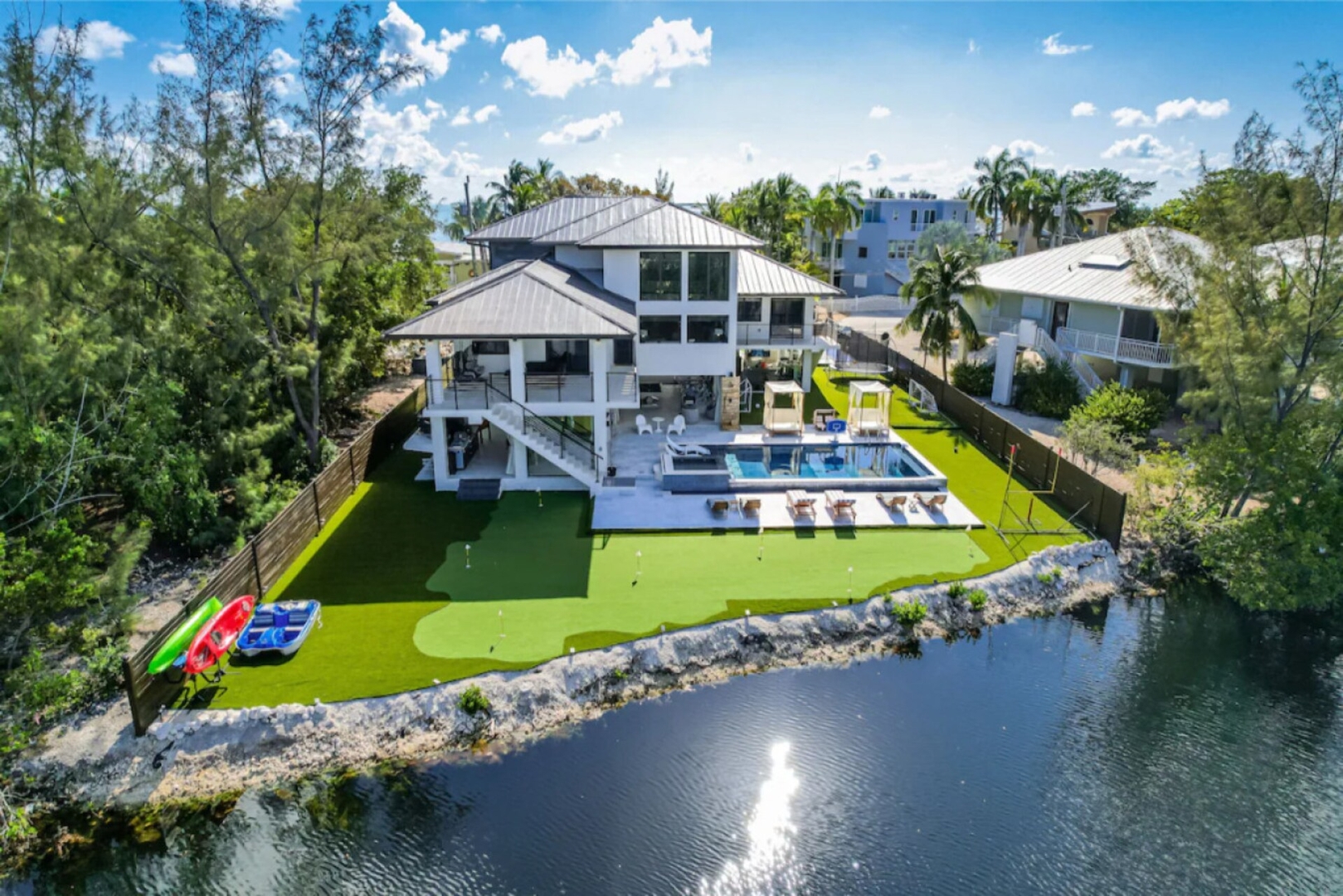 Tropical Playground With Pool, Hot Tub And Theater - Stunning Retreat - Key Largo, FL